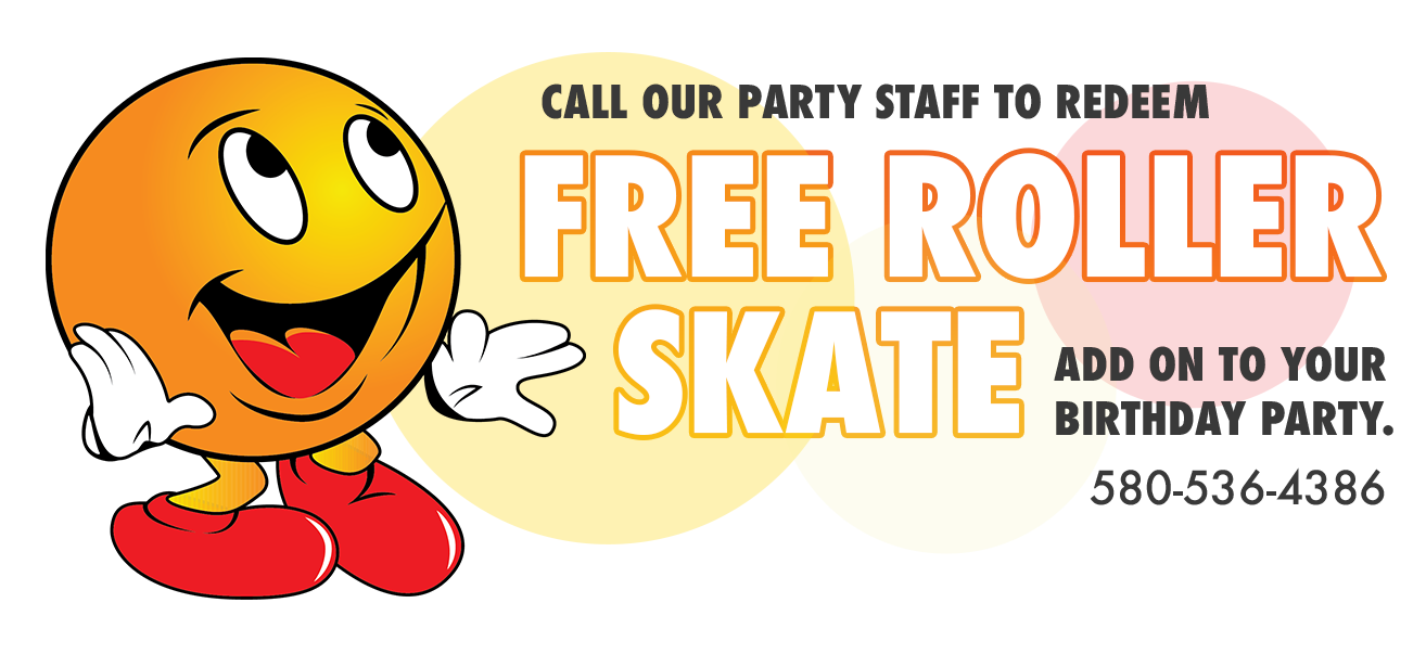 Roller Skate Package | Laugh Out Loud Lawton